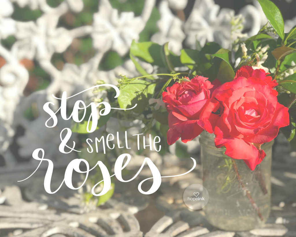 Smell the Roses + Free Art Printables For Spring