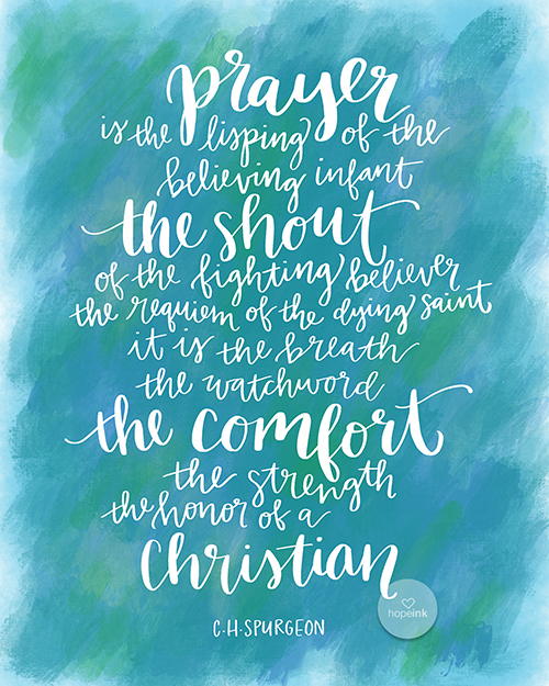 Spurgeon On Prayer Quotes